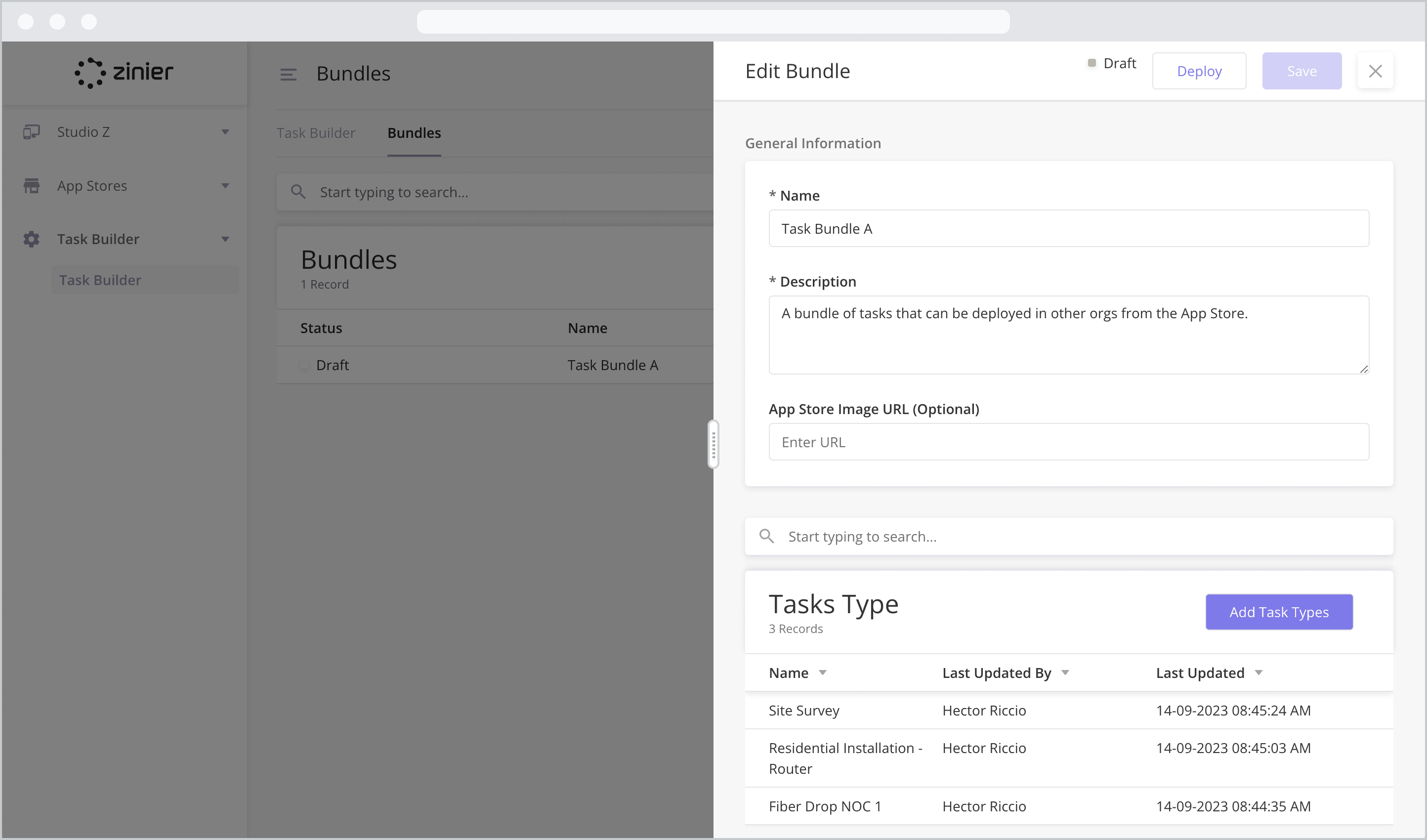 How the Task Builder Works